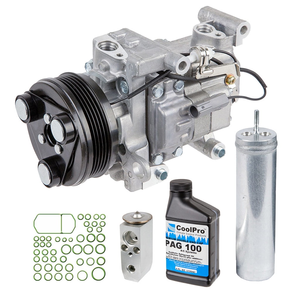 Mazda 3 & 5 AC Compressor & A/C Kit with Clutch for Car Air Conditioner ...