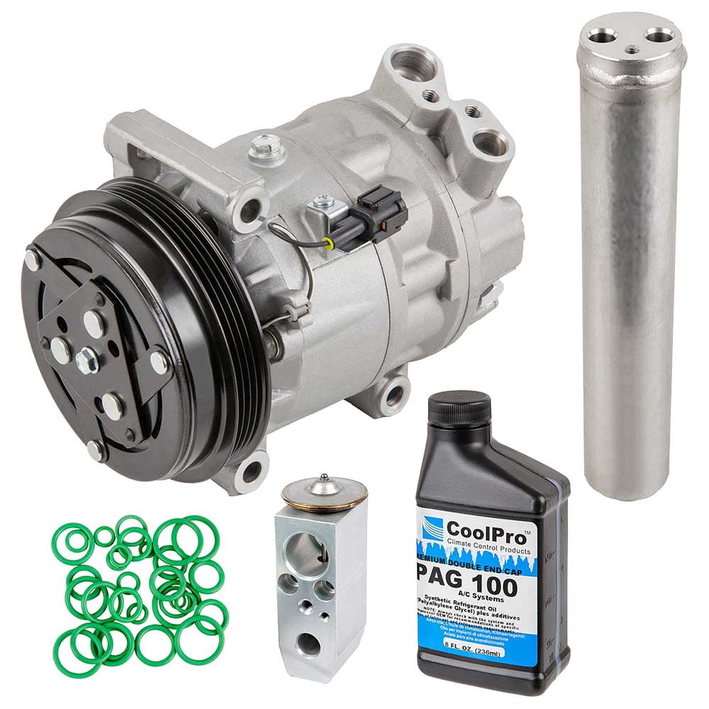AC Compressor & A/C Kit For Nissan 350Z 2003 2004 2005 2006 - Includes ...