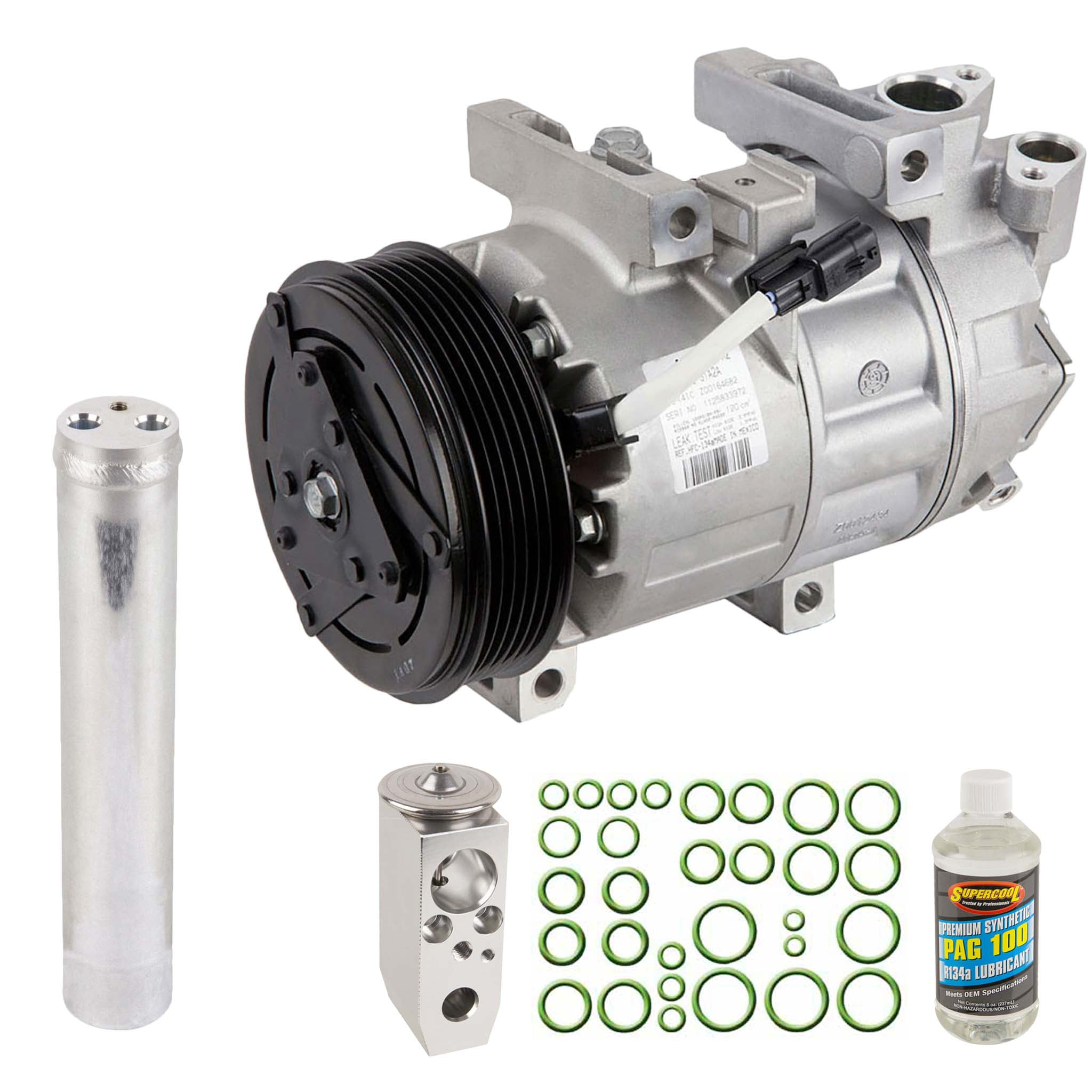 AC Compressor & A/C Kit For Nissan Altima 2.5 2.5S & 2.5SR 2013 2014 ...
