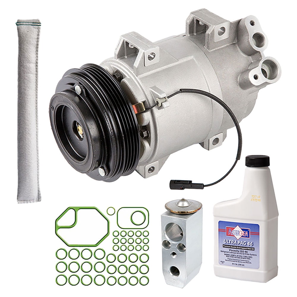 AC Compressor & A/C Kit For Suzuki XL-7 XL7 2003 2004 2005 2006 Replaces Diesel Kiki DKS17D ...