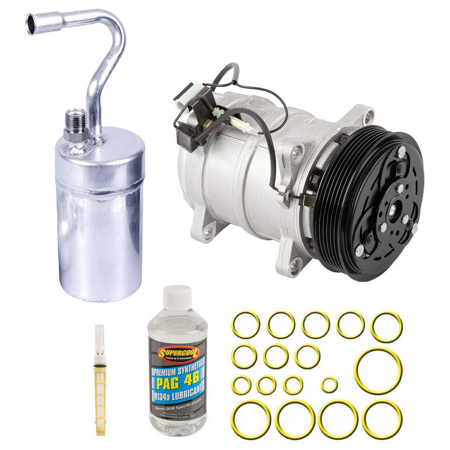 AC Compressor & A/C Kit For Volvo 850 S70 V70 C70 - Includes Drier ...