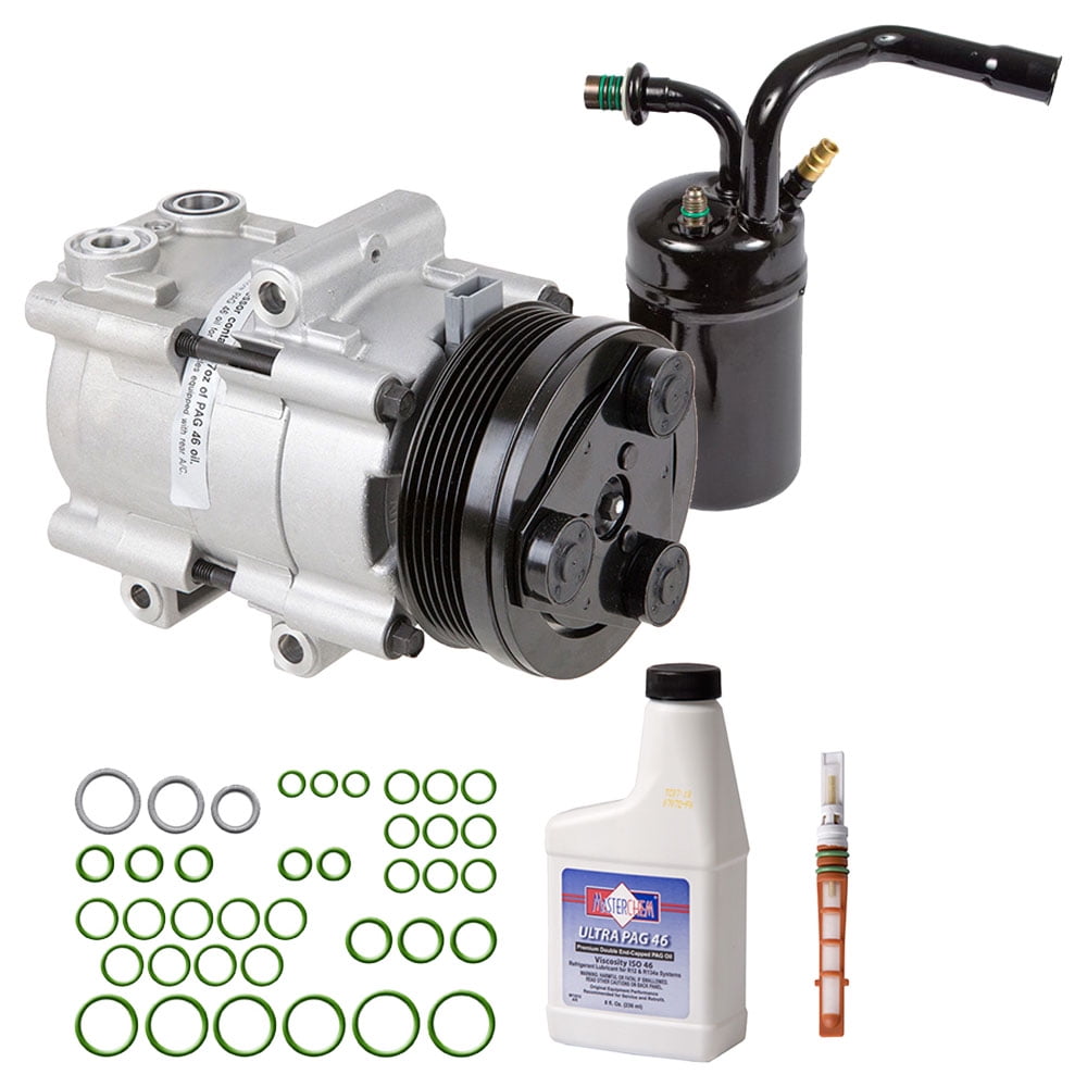 AC Compressor & A/C Repair Kit For 1997 Ford Thunderbird 4.6L V8 ...