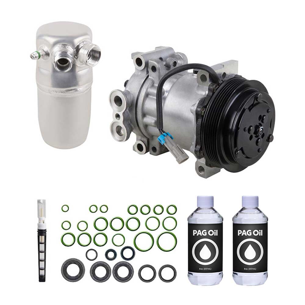 AC Compressor & A/C Repair Kit For Chevy Tahoe Suburban GMC Yukon ...