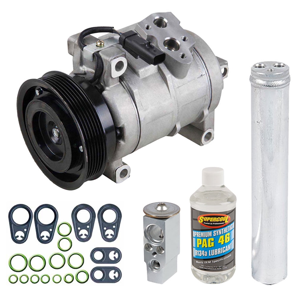 Dodge Challenger SRT-8 2008-2010 AC Compressor & Repair Kit with 2 Year ...