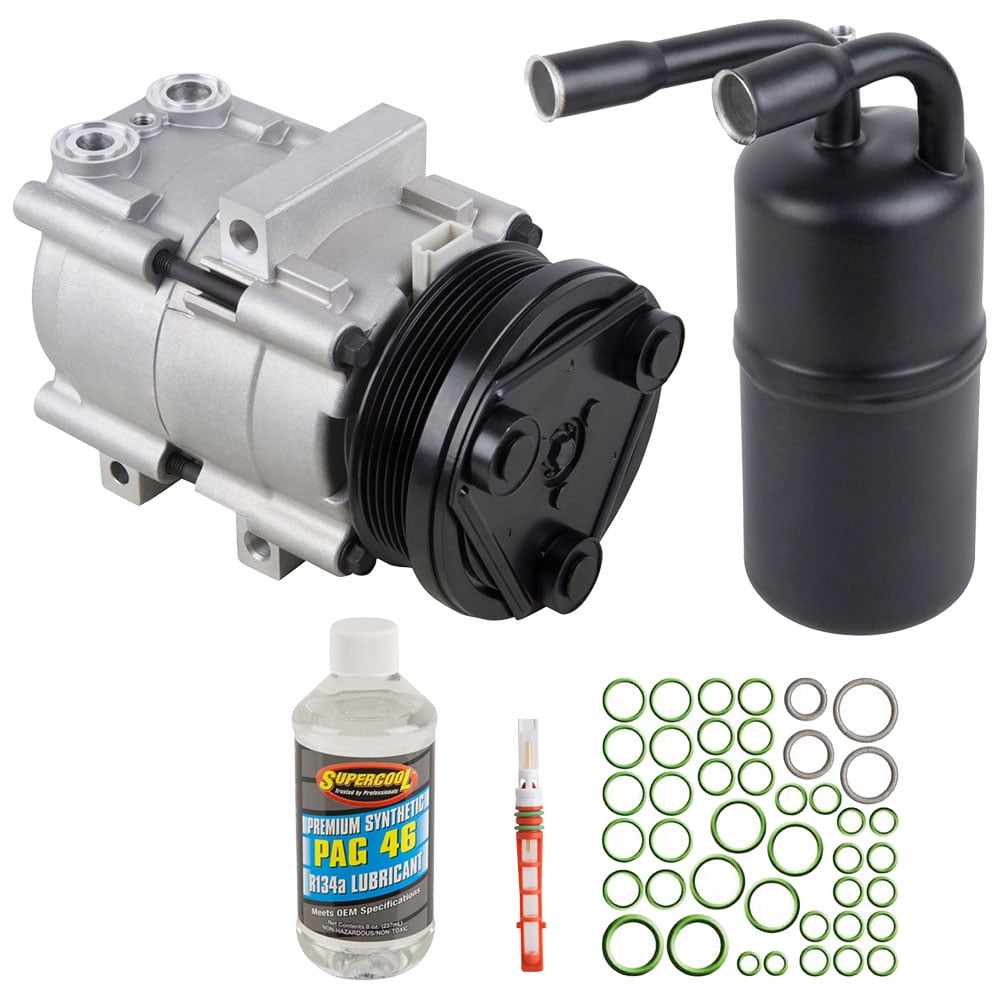 AC Compressor & A/C Repair Kit For Ford Mustang GT 2005 2006 S197 ...