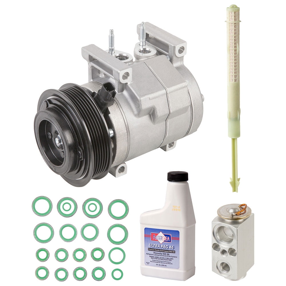 AC Compressor & A/C Repair Kit For Jeep Grand Cherokee WK2 & Dodge ...