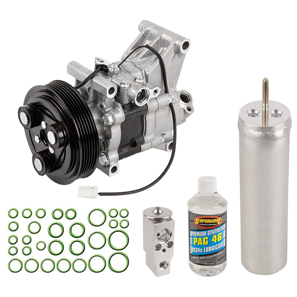 AC Compressor & A/C Repair Kit For Mazda 2 Mazda2 2011 2012 - Includes ...