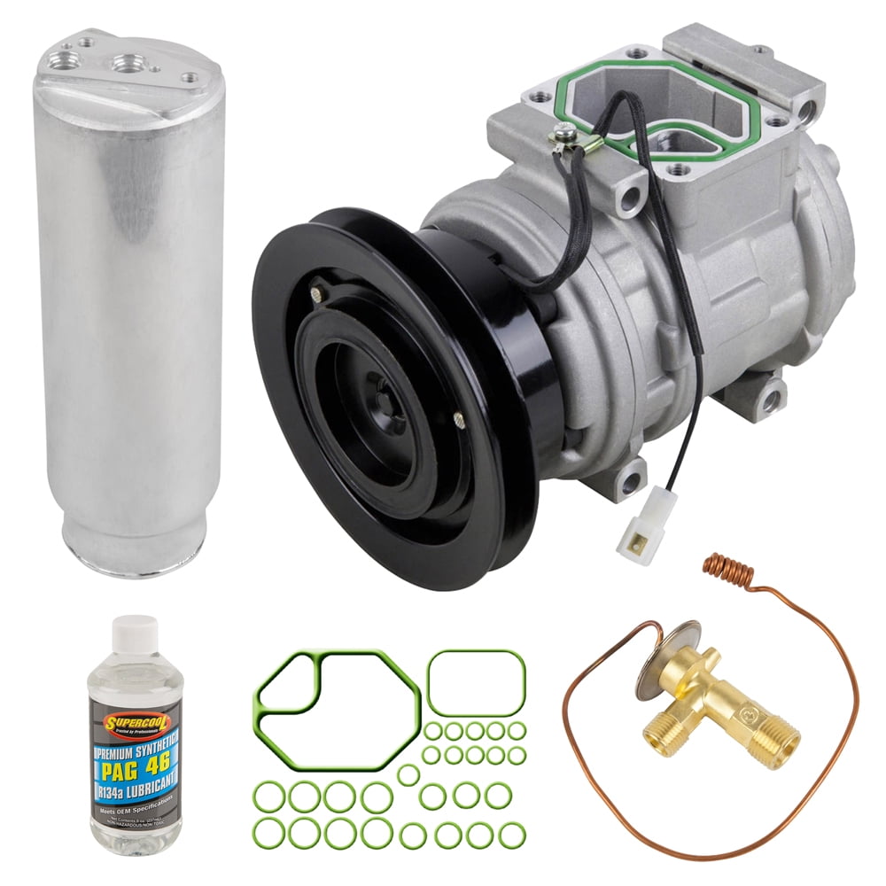 AC Compressor & A/C Repair Kit For Toyota Hilux Pickup Truck V6 1989 ...