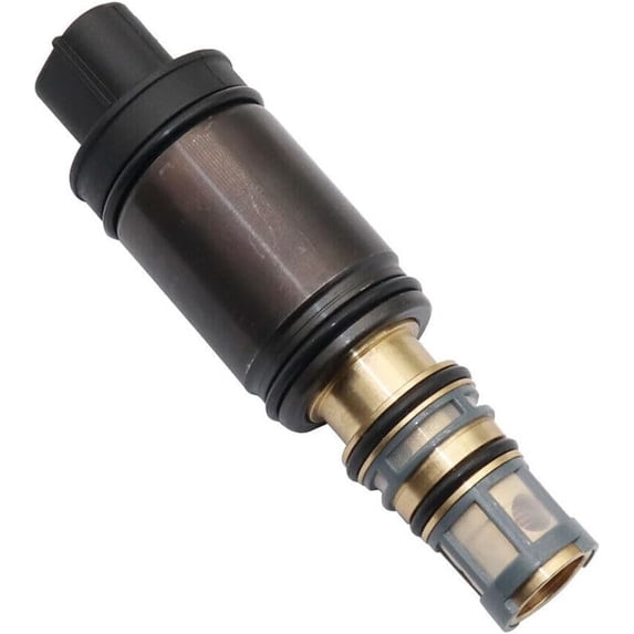 AC Compressor Control Solenoid Valve Electronic 2 Pin Connector ...