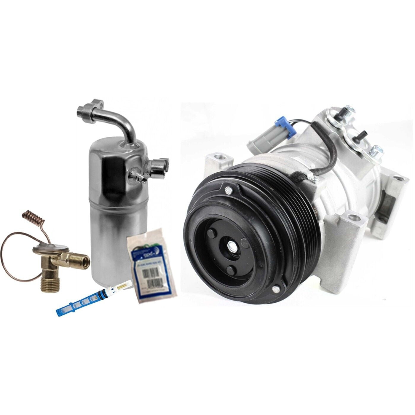 AC Compressor Kit for GMC for Silverado 1500 & for Sierra 3500 - 10S17F ...