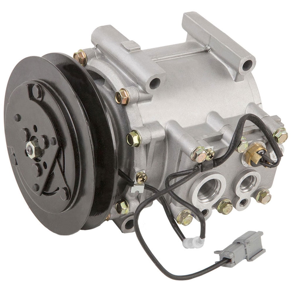 AC Compressor & Single-Groove A/C Clutch For Mitsubishi Fuso Replaces ...