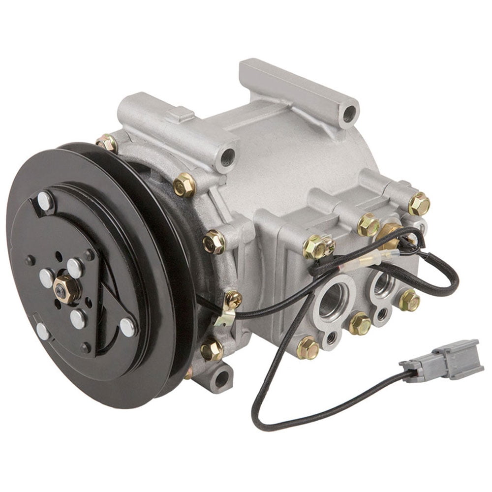 AC Compressor & Single-Groove A/C Clutch For Mitsubishi Fuso Replaces ...