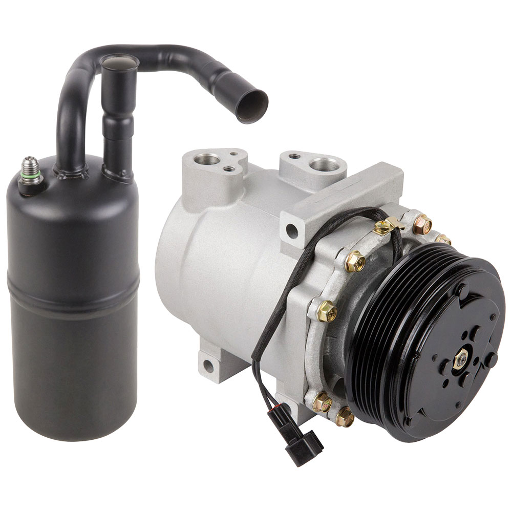 AC Compressor w/ A/C Drier For Ford Crown Victoria Lincoln Town Car ...