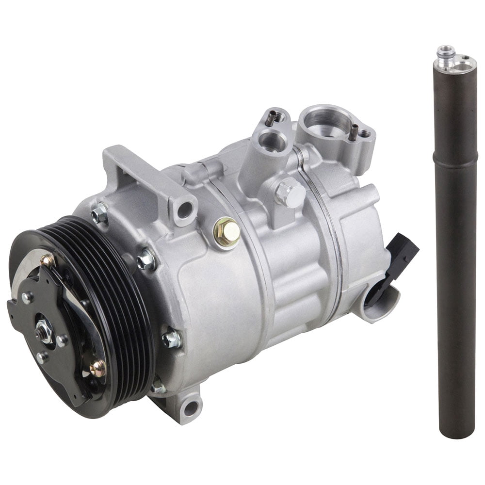 AC Compressor w/ A/C Drier For Volkswagen VW Jetta Golf GTI Rabbit New ...