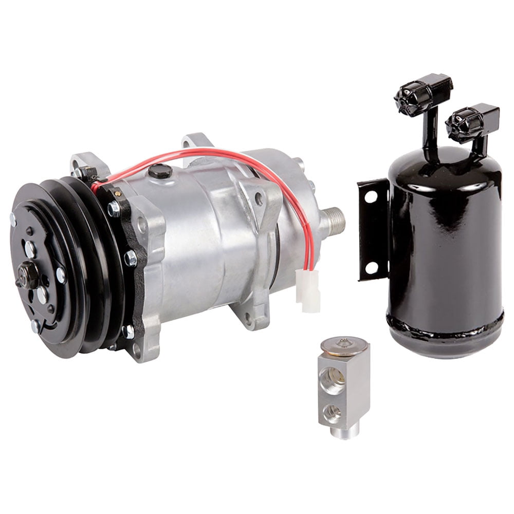 AC Compressor w/ A/C Drier & Orifice Tube For Volkswagen VW Golf Jetta ...