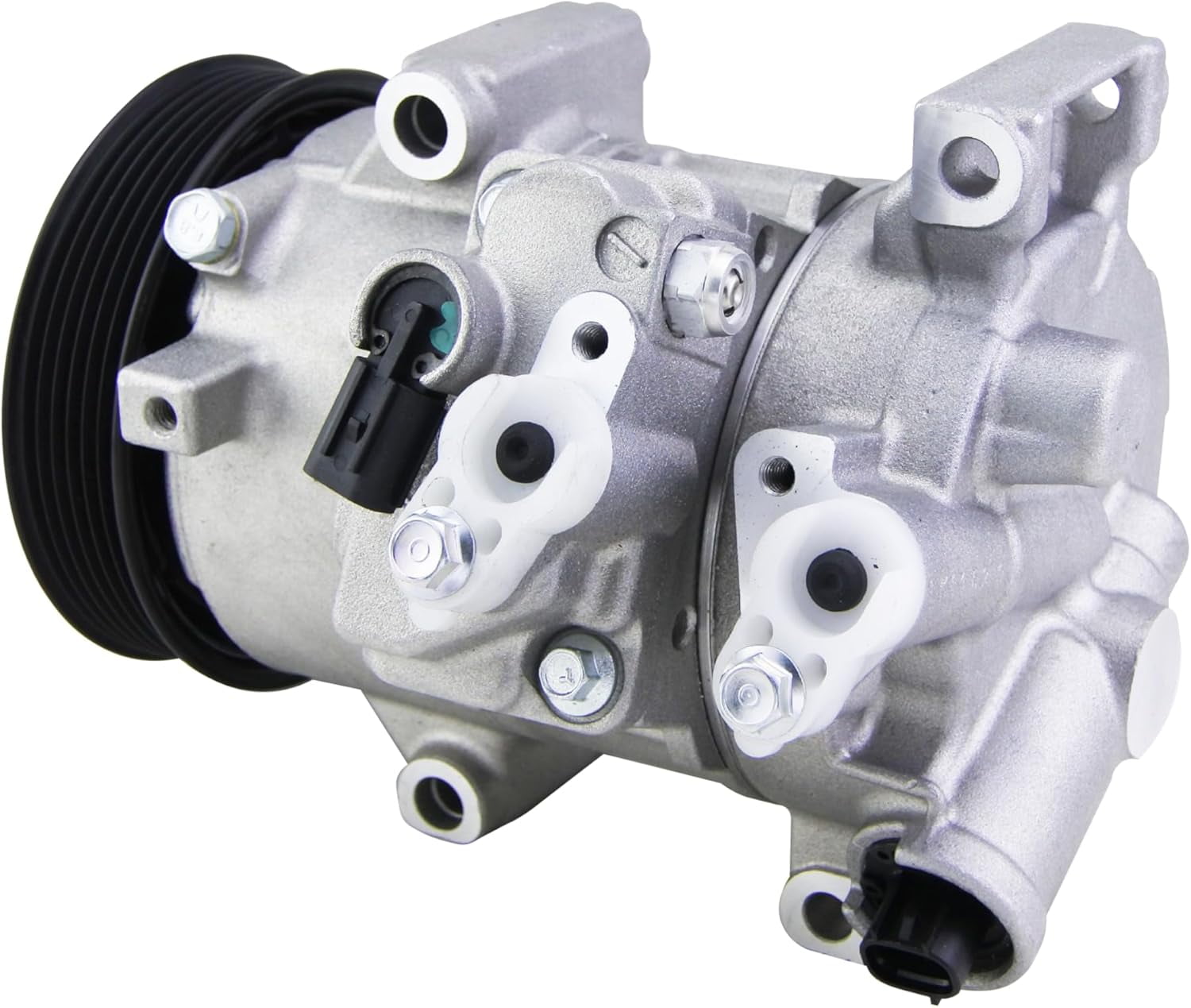 AC Compressor with A/C Clutch compatible with Toyota Corolla 2011-2013 Air conditioner ...