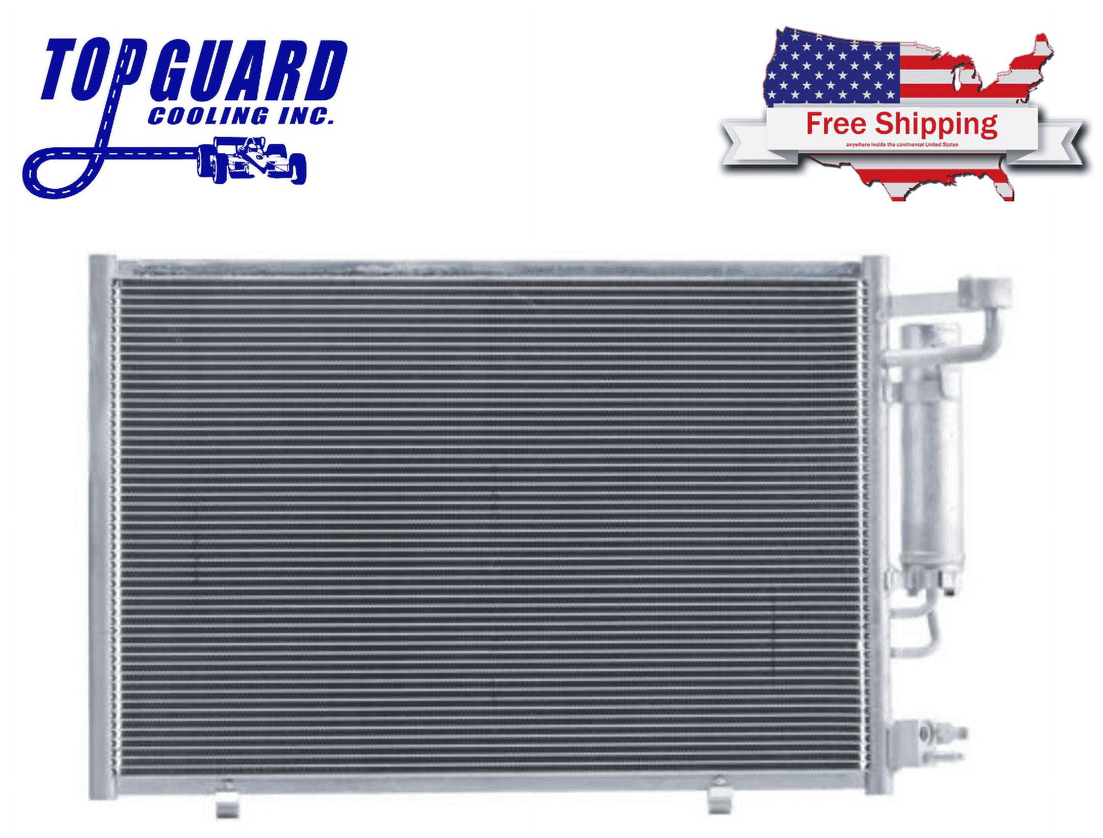 AC Condenser 3881 For 2011-2013 Ford Fiesta 1.6L OEM QUALITY - Walmart.com