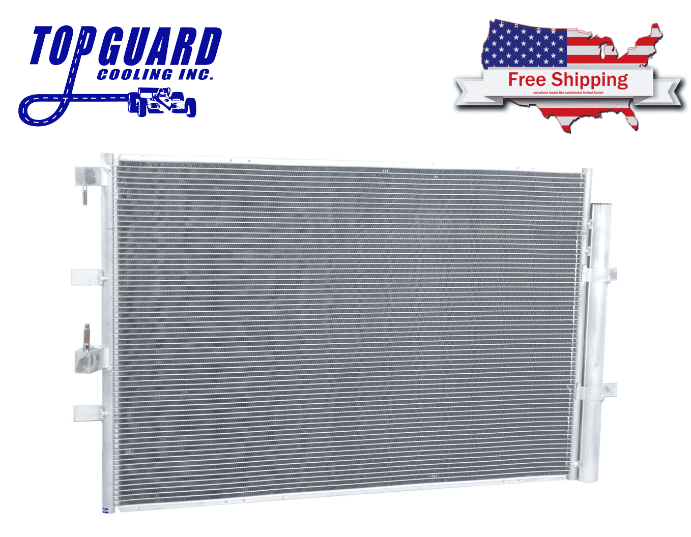 AC Condenser 4459 For 2015-2019 Ford Transit-250 Transit-350 Transit ...