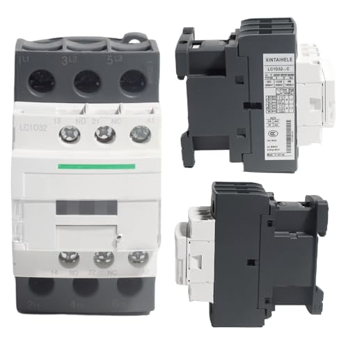 AC Contactor 3 Pole 30A Motor Contactor 110 120V Coil Normally ...