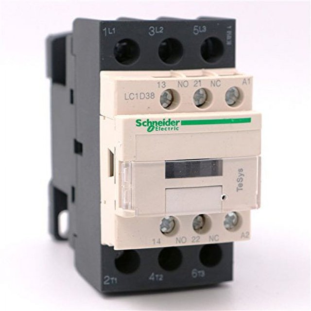 AC Contactor 3P LC1D38 LC1D38G7 LC1-D38G7 38A 120V AC coil - Walmart.com