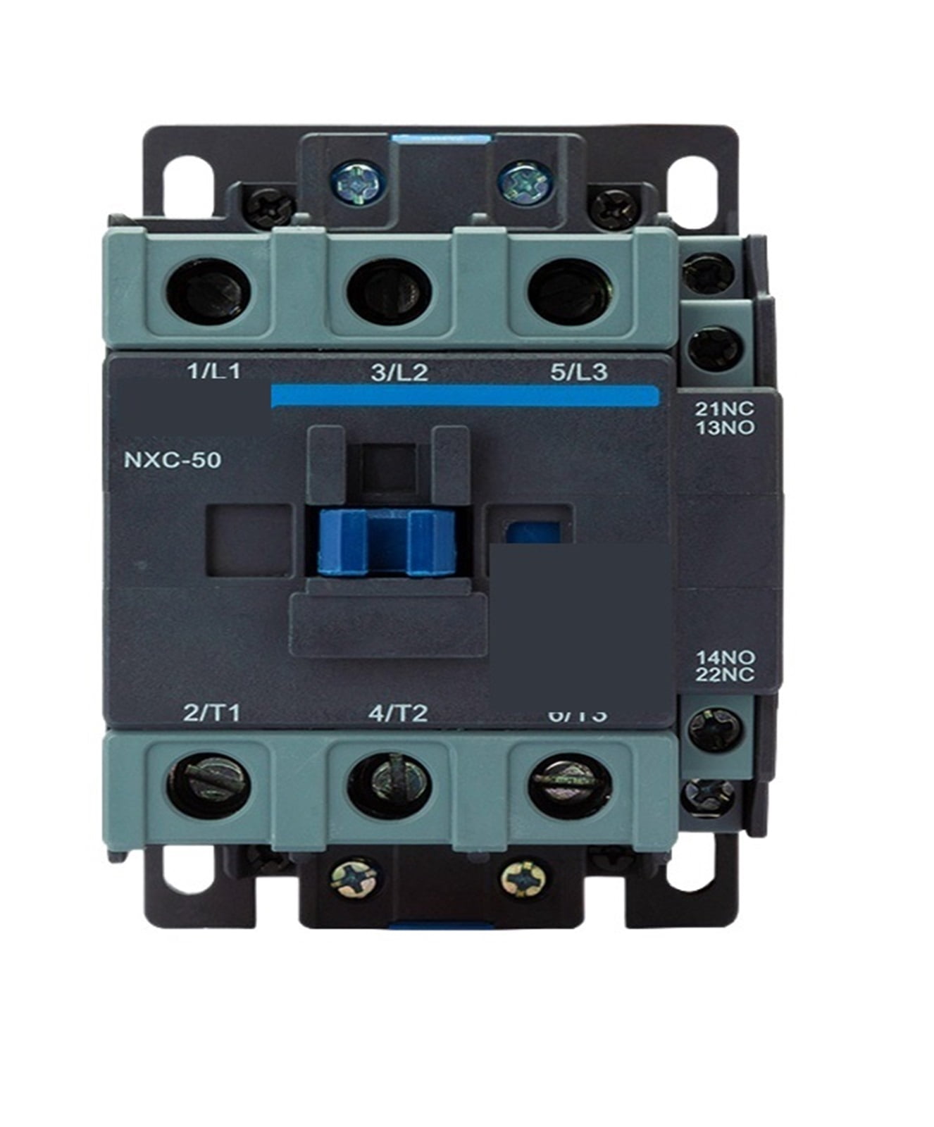 AC Contactor Industrial Magnetic Contactor 3 Phase 50A Din Rail ...