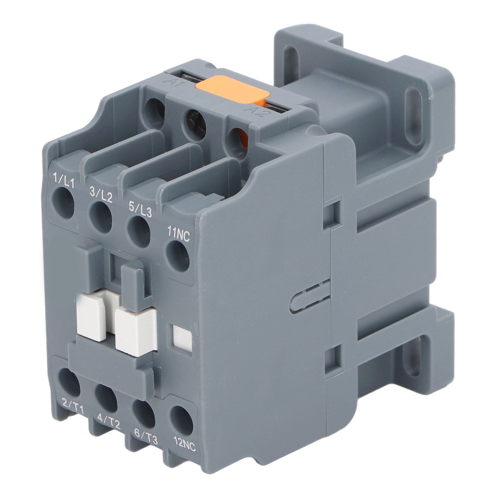 AC Contactor NC 9A Universal Rail Mount Silver Contact Low Voltage ...