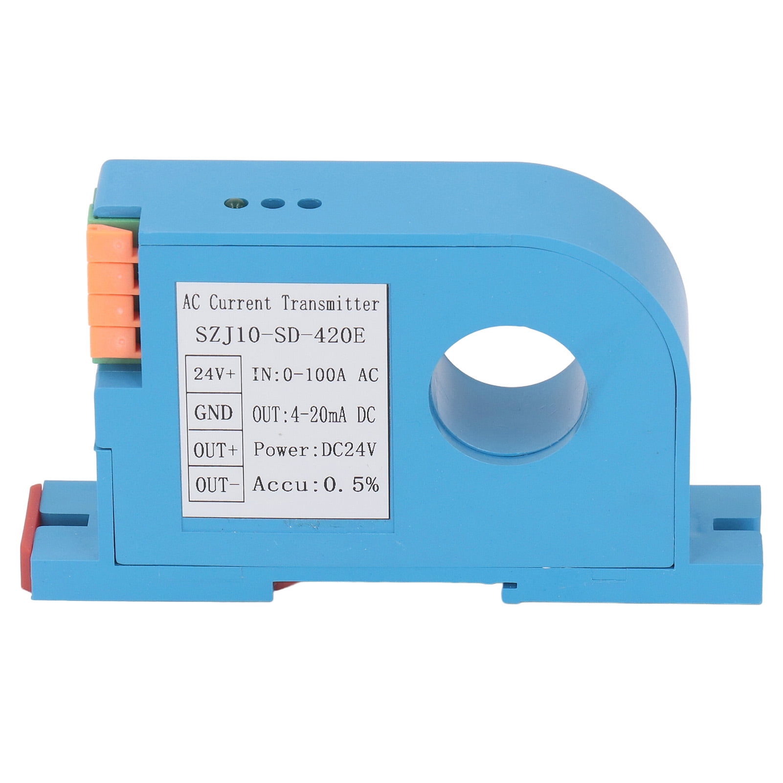 AC Current Transmitter 4‑20mA Output Single Phase Perforated PLC ...