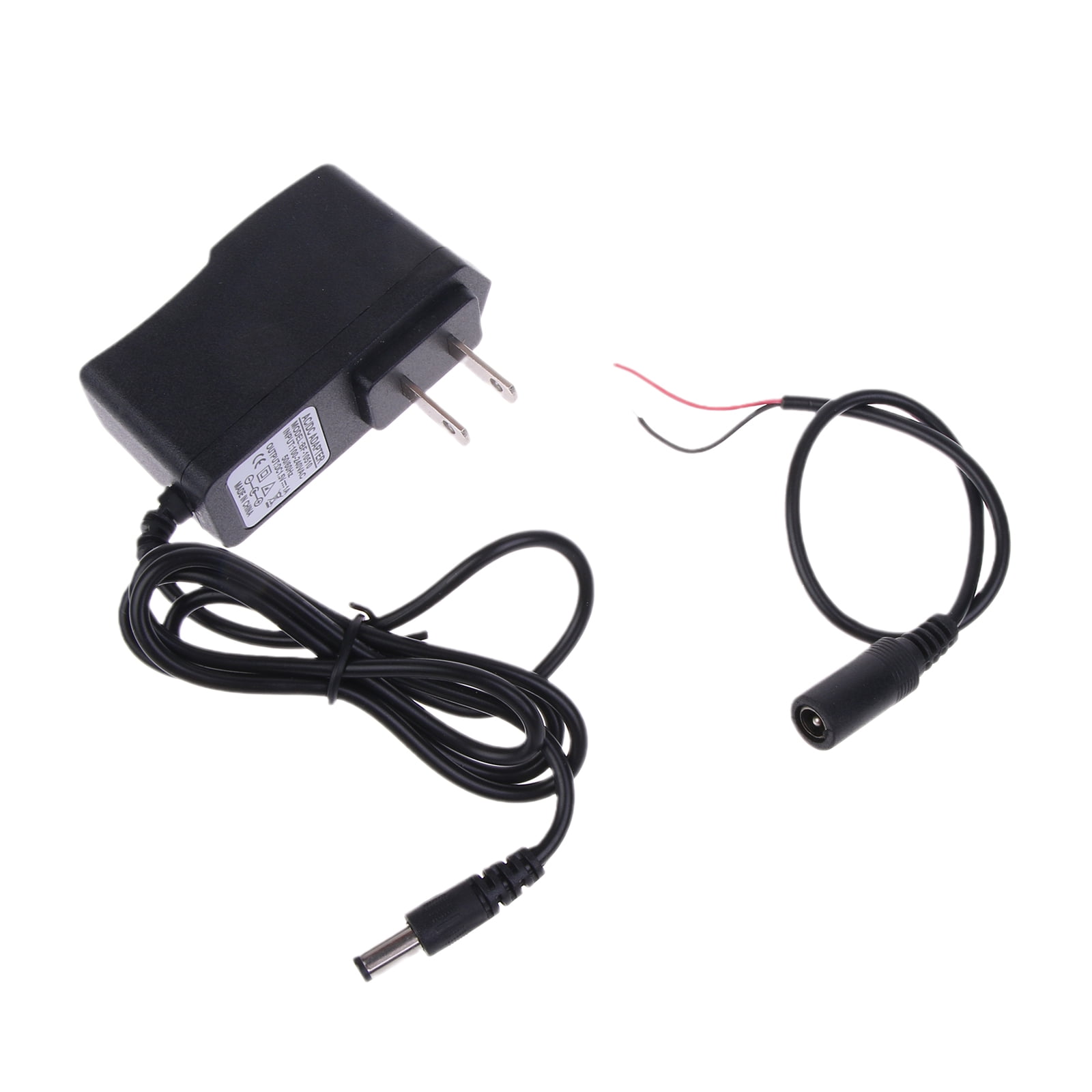 AC-DC 1.5V1A Power Adapter with 2 Wires Cable AA LR6 AAA LR03 LR20 ...