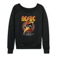 AC/DC - About To Rock - Women's French Terry Long Sleeve Pullover ...