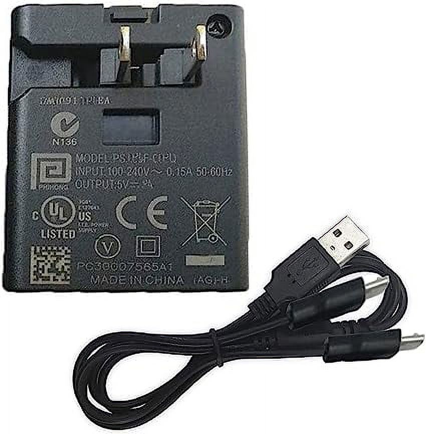 AC/DC Adapter + USB Splitter Cable for Dual Charging Plug USB Cord for ...