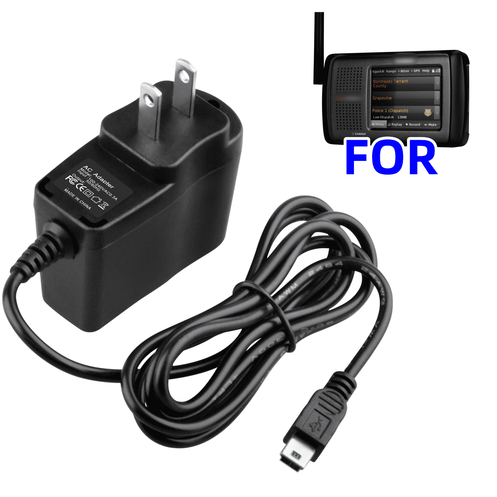 AC DC Adapter for Uniden Home Patrol-2 HP-2 HomePatrol II Digital ...