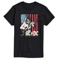 AC/DC - American Flag - Men's Short Sleeve Graphic T-Shirt - Walmart.com