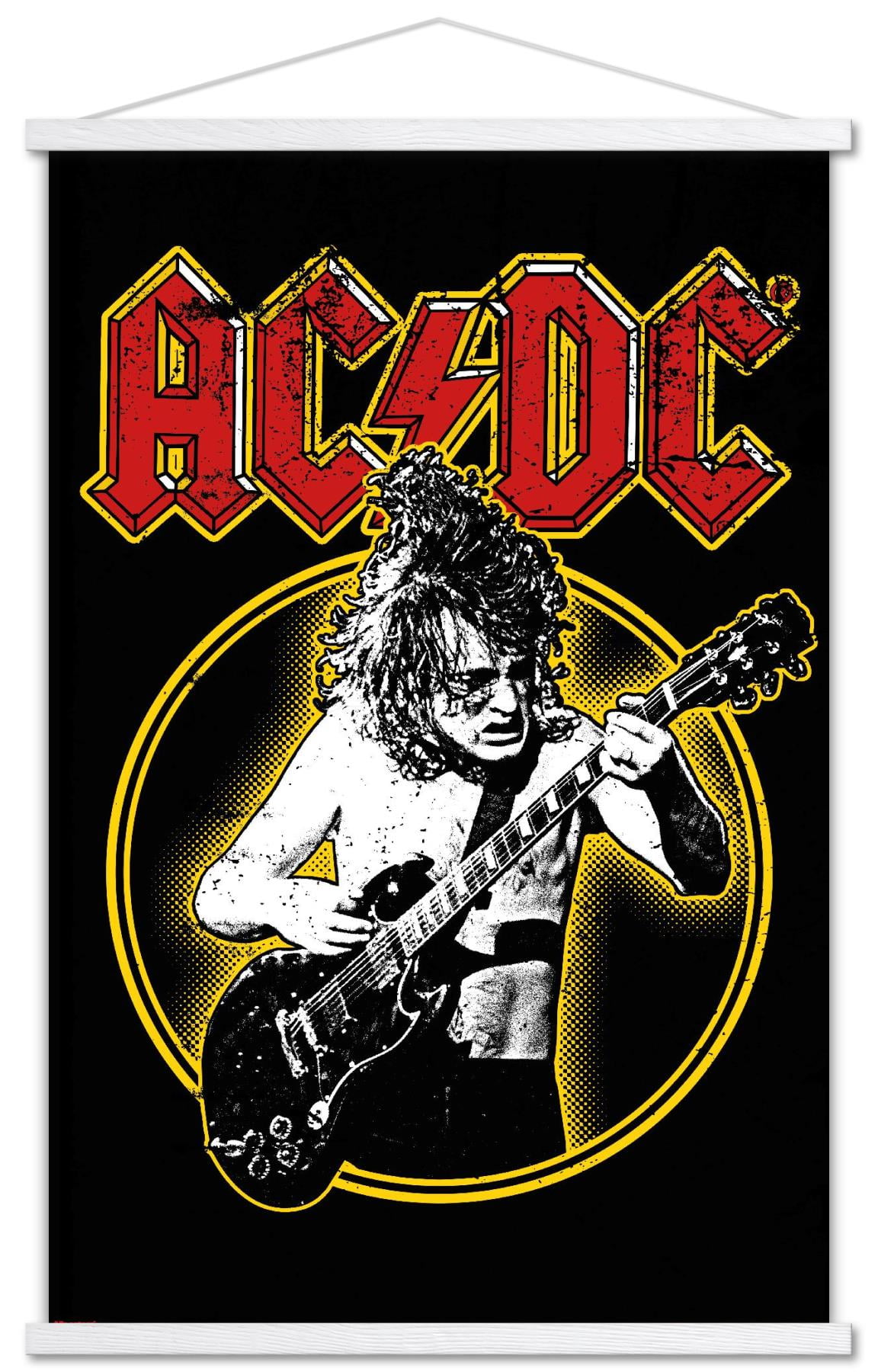 AC/DC - Angus Wall Poster with Magnetic Frame, 22.375" x 34" - Walmart.com