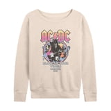 AC/DC - Blow Up - Women's French Terry Long Sleeve Pullover - Walmart.com