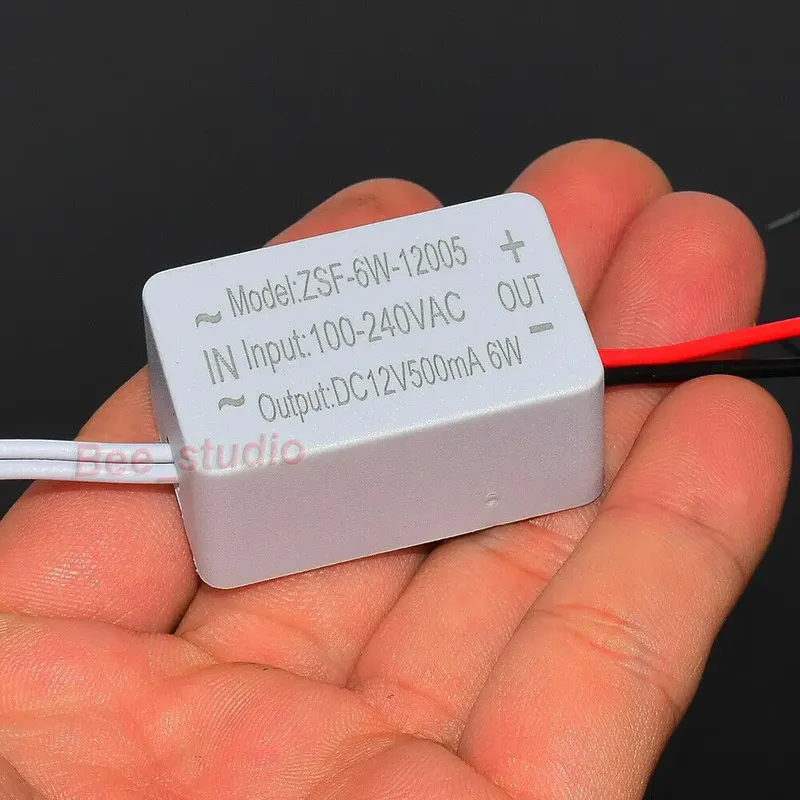 AC-DC Buck Converter LED Driver AC 110V 120V 220V 230V to DC 12V 0.5A ...