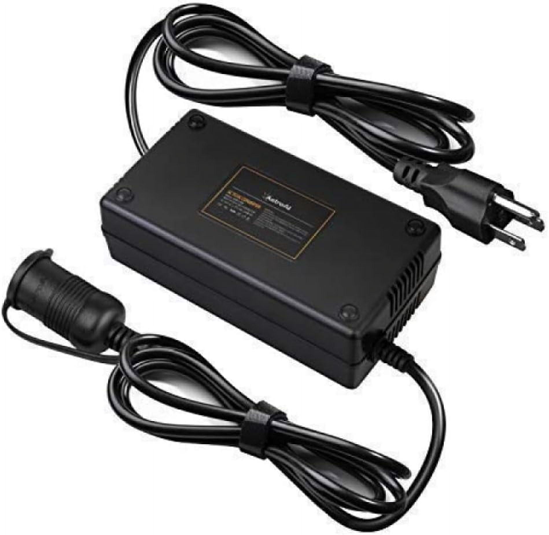 AC to DC Converter, 15A/180W/8.25FT/110V to 12V Converter, Car ...