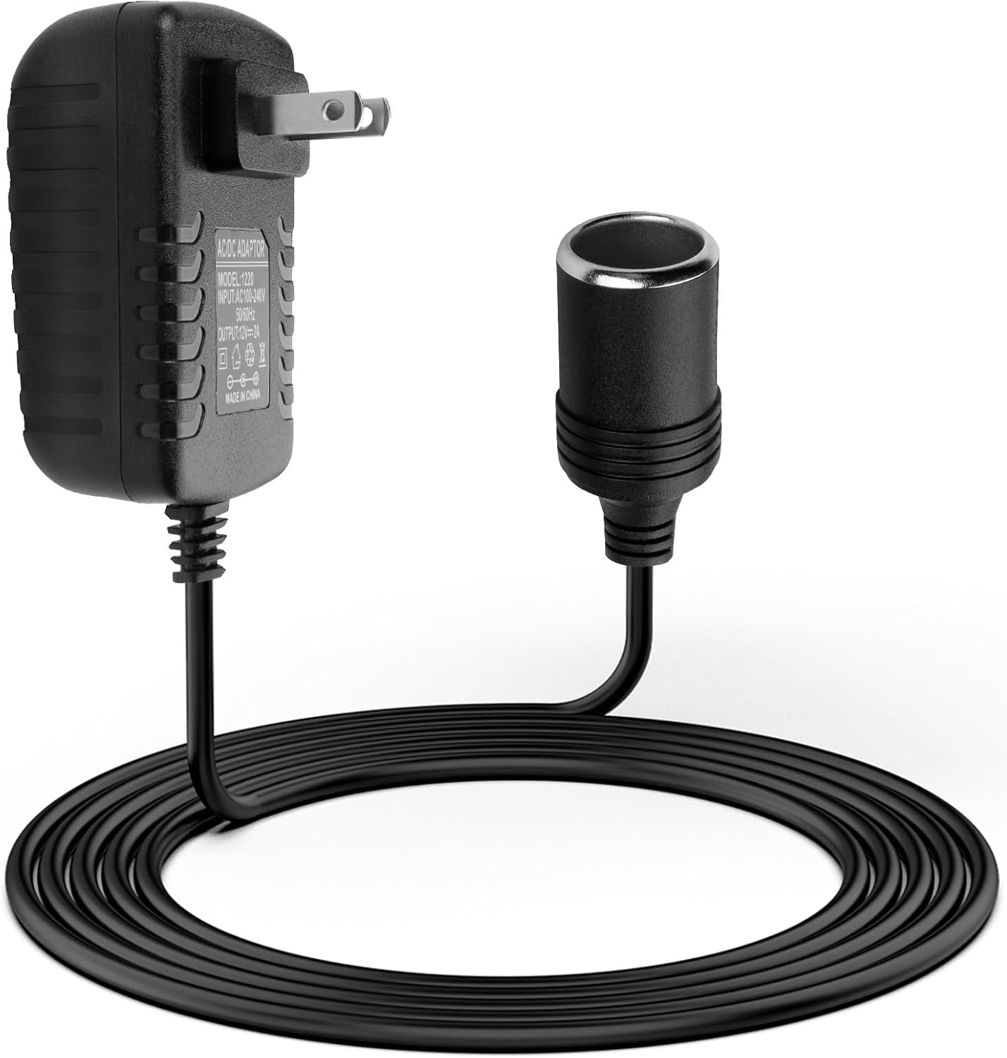 AC to DC Converter 2A 24W Car Cigarette Lighter Socket Adapter Power ...