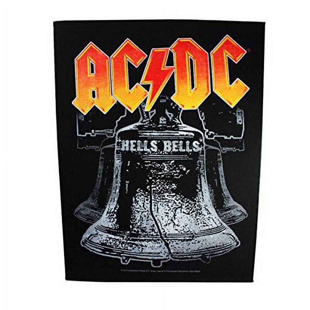 AC/DC Hells Bells Band Logo Back Patch - Walmart.com