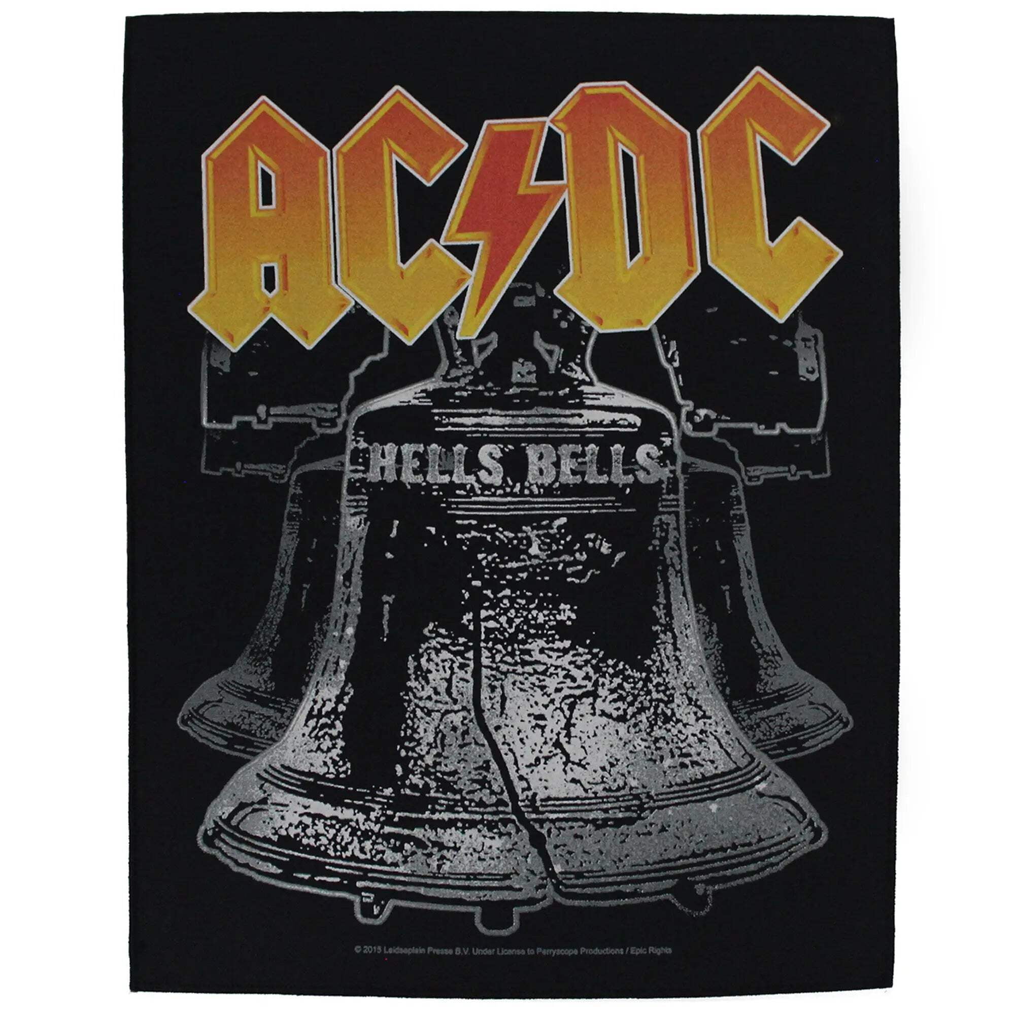 AC/DC Hells Bells Band Logo Back Patch - Walmart.com