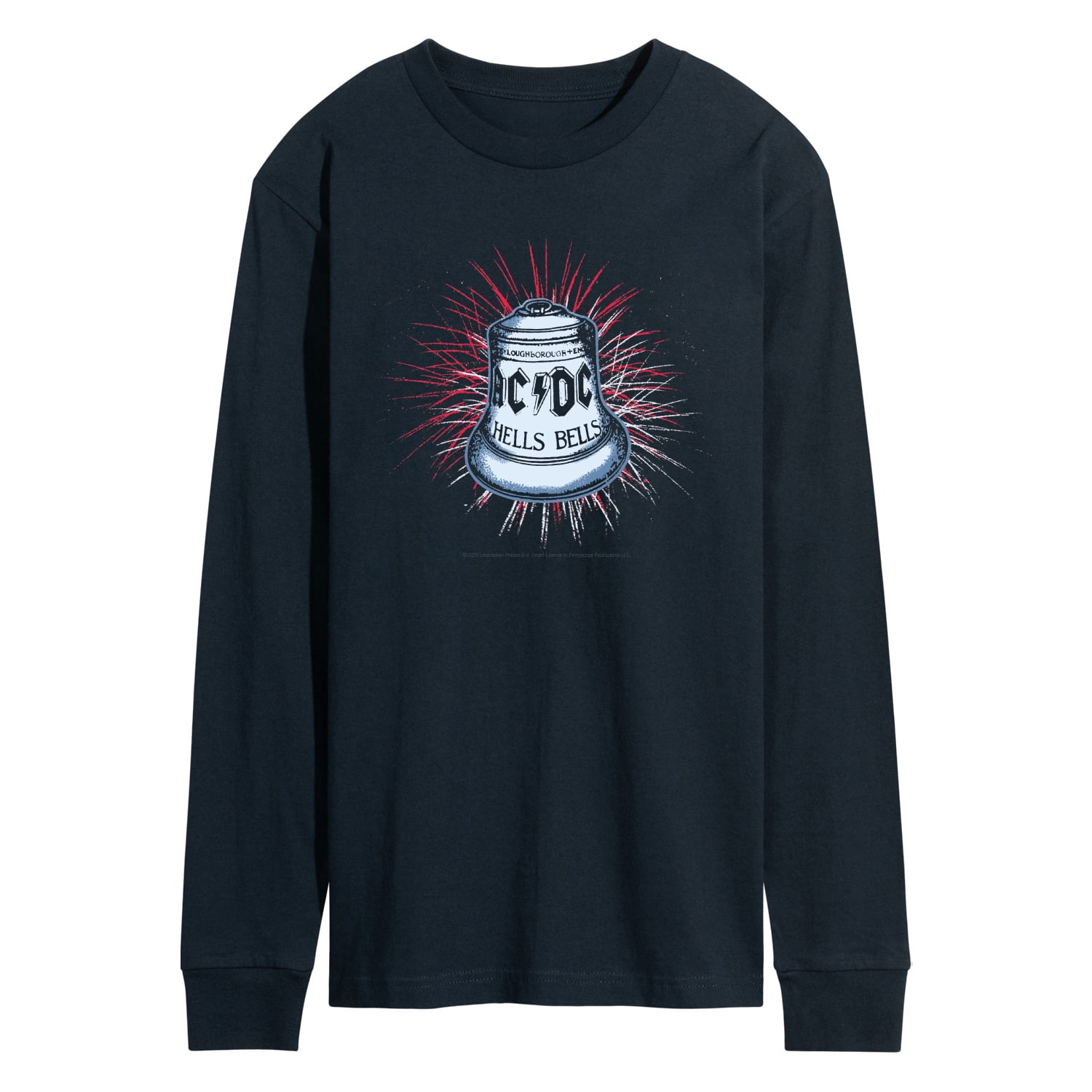 AC/DC - Hells Bells Fireworks - Men's Long Sleeve Graphic T-Shirt ...
