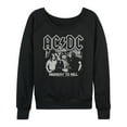 AC/DC - Hellway - Women's French Terry Long Sleeve Pullover - Walmart.com