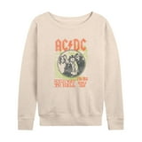 AC/DC - Highway To Hell - Women's French Terry Long Sleeve Pullover ...