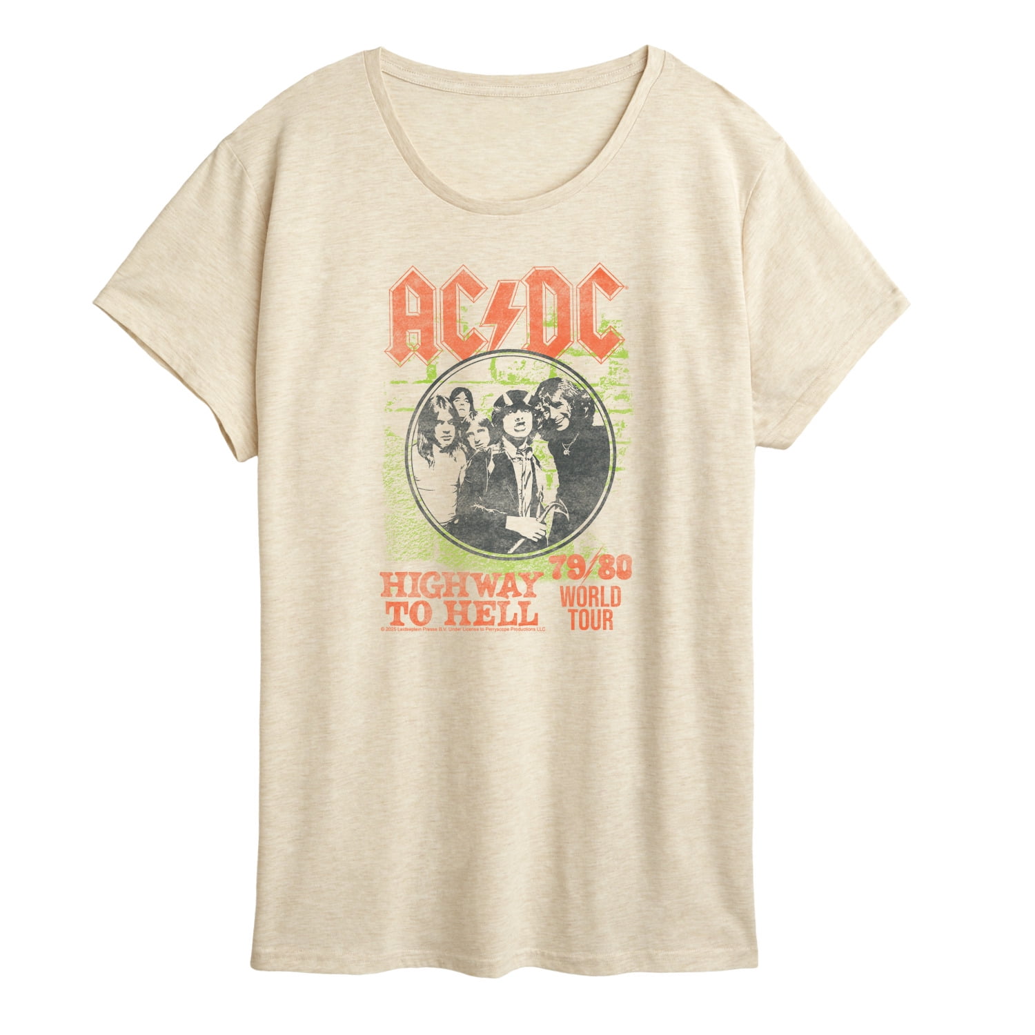 AC/DC - Highway To Hell - Women's Short Sleeve Graphic T-Shirt ...