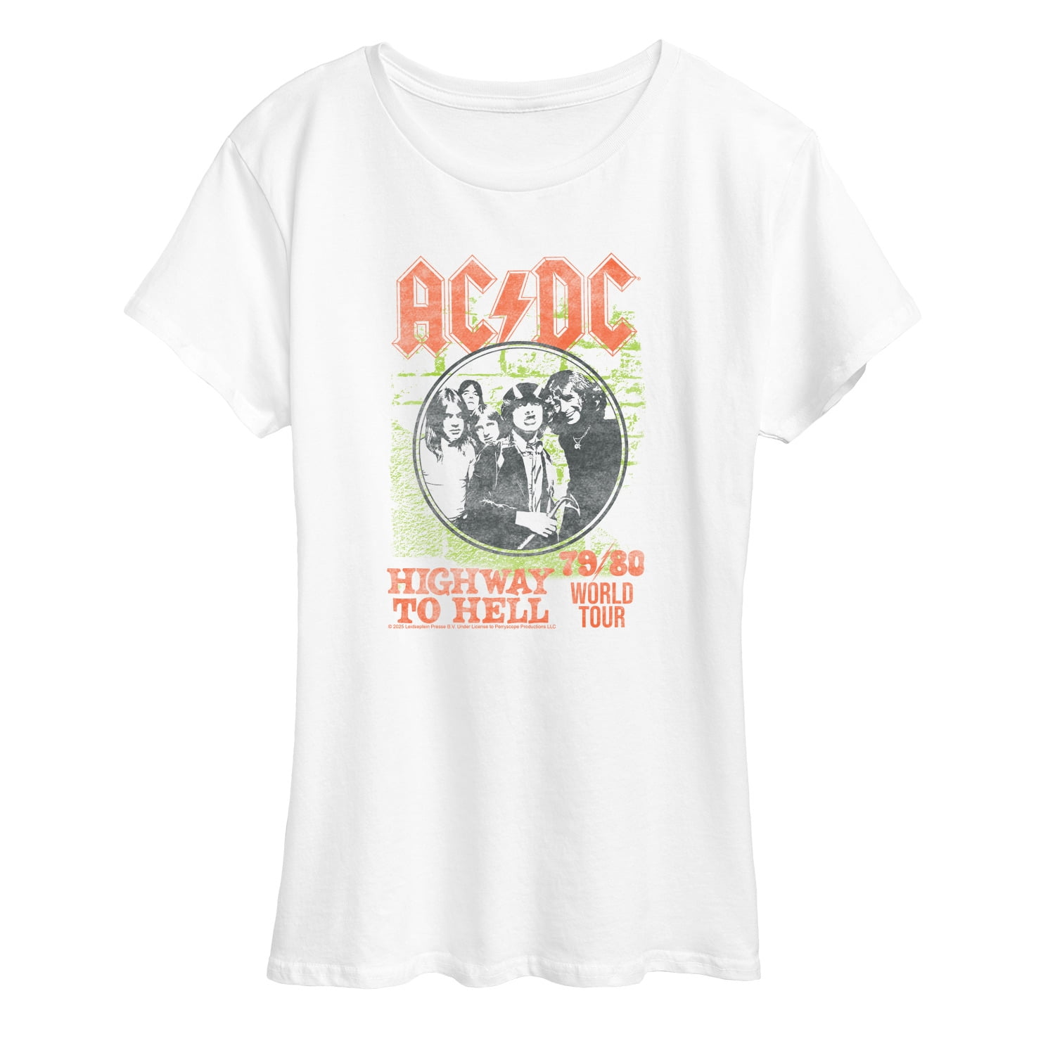 AC/DC - Highway To Hell - Women's Short Sleeve Graphic T-Shirt ...