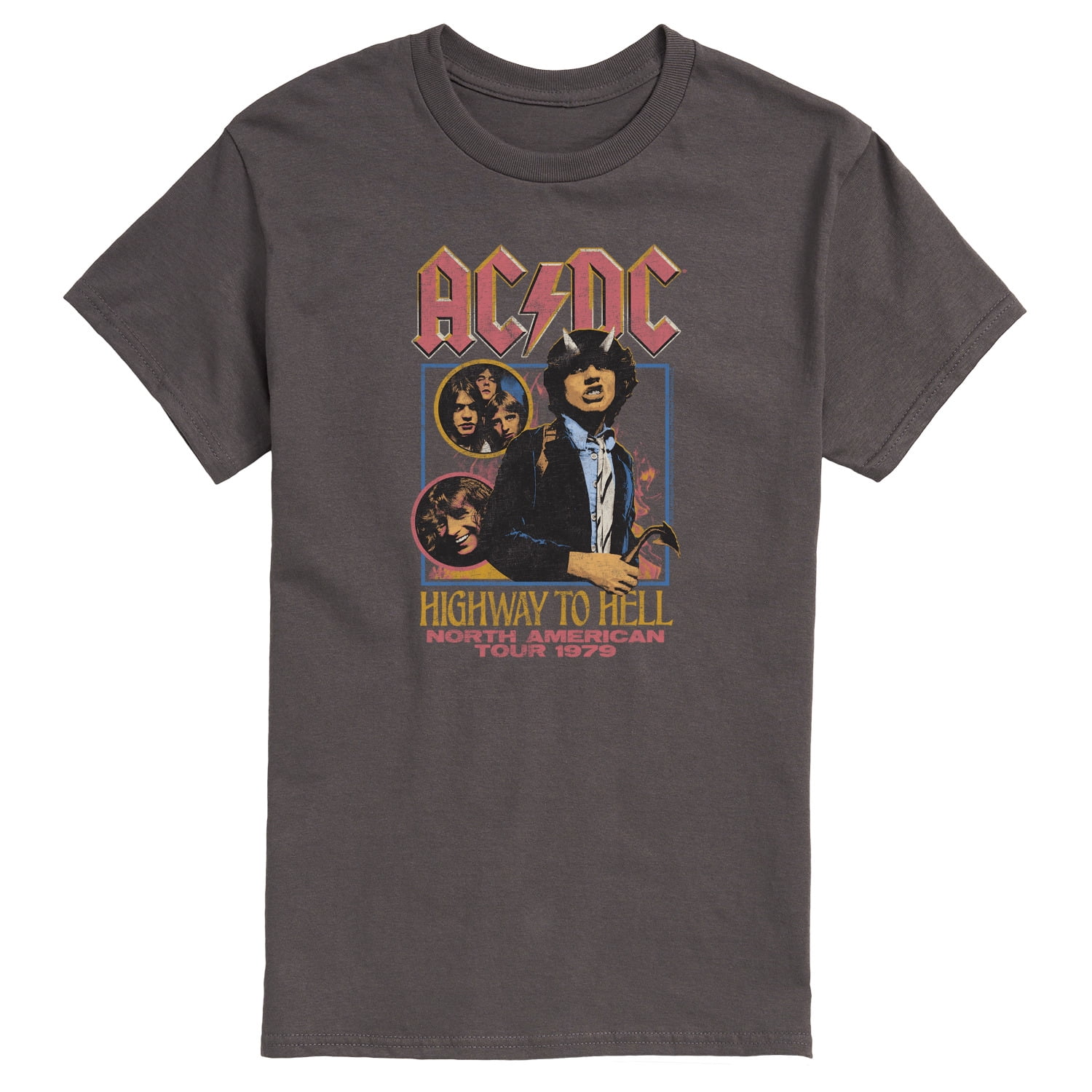 AC/DC - Highway Tour - Men's Short Sleeve Graphic T-Shirt - Walmart.com