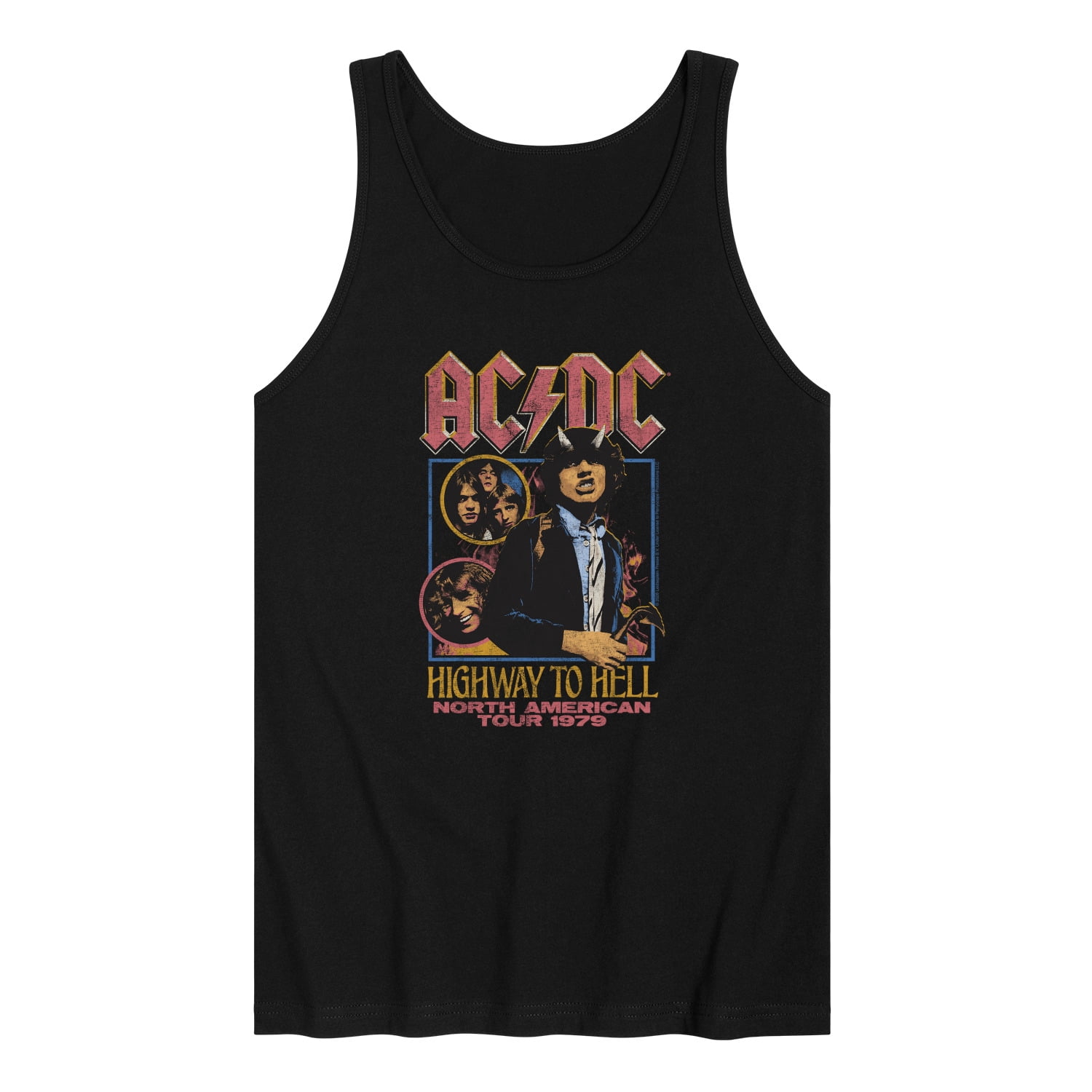 AC/DC - Highway Tour - Men's Sleeveless Graphic Tank - Walmart.com