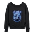 AC/DC - Lightning Guitar - Women's French Terry Long Sleeve Pullover ...