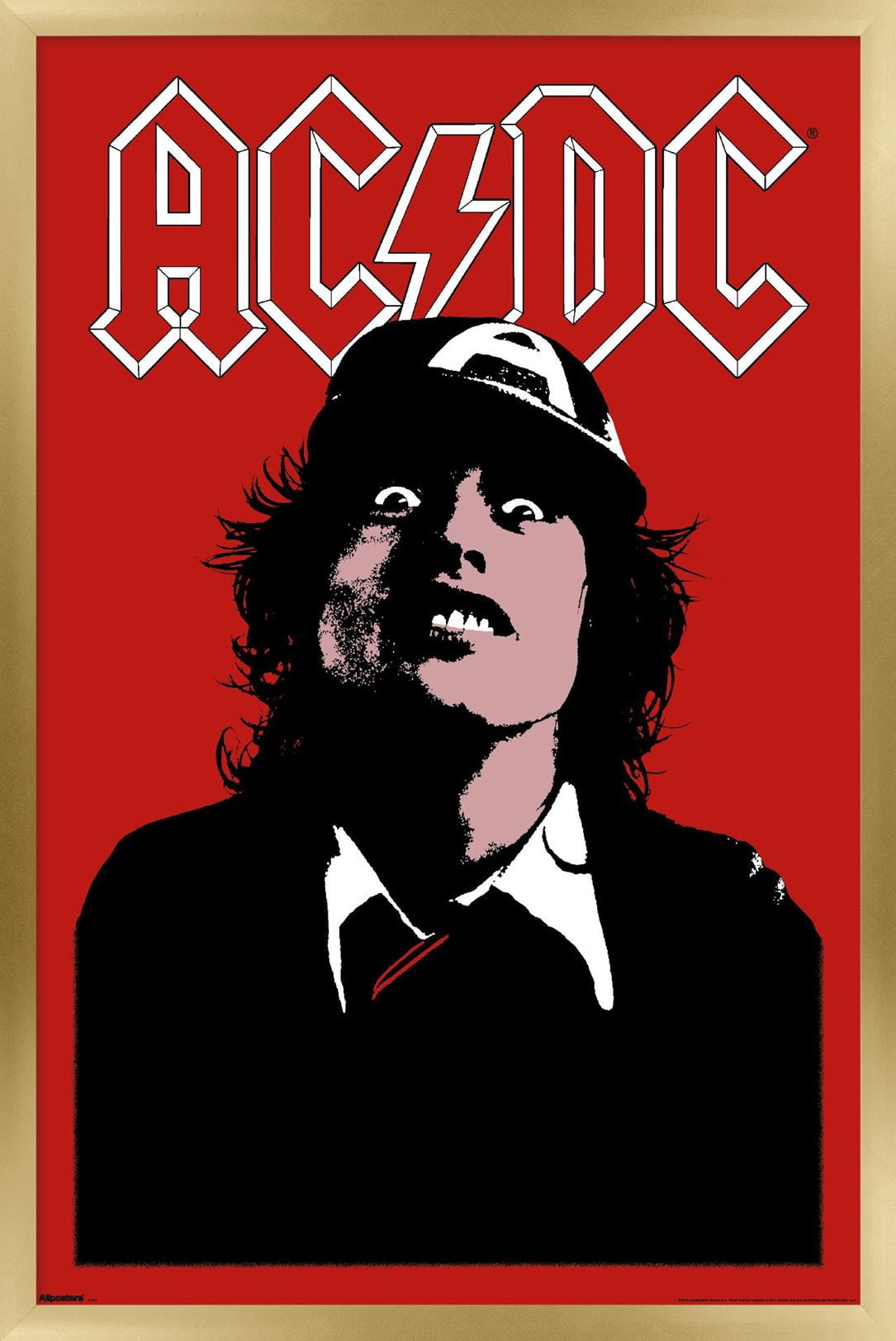 AC/DC - Lock Up Your Daughters (Angus) Wall Poster, 14.725" x 22.375 ...