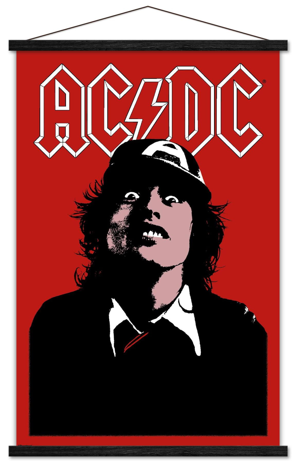 AC/DC - Lock Up Your Daughters (Angus) Wall Poster with Magnetic Frame ...