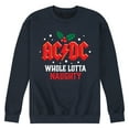 AC/DC - Logo Lotta Naughty - Men's Crew Fleece Sweatshirt - Walmart.com